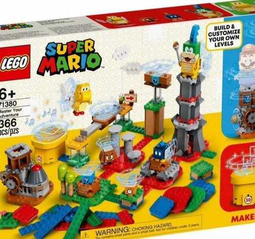 Lego super mario 71380 доп. набор Твои уровни