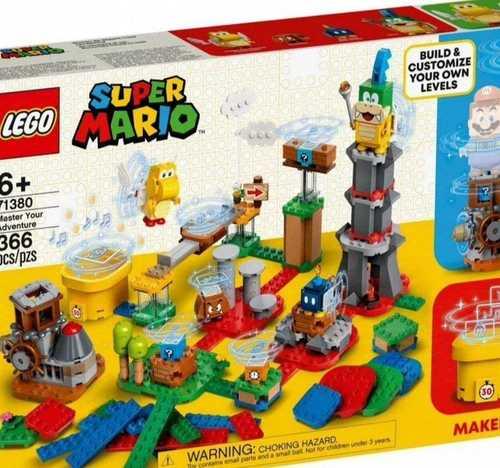 Lego super mario 71380 доп. набор Твои уровни