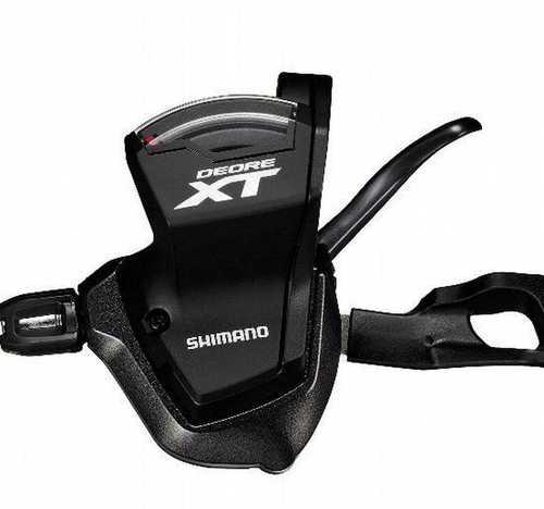 Шифтер Shimano XT, M8000, левый, 2/3ск. тр. с оплетк