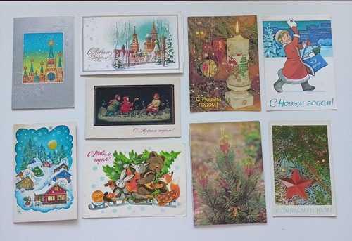 Советские открытки 1957-1990х гг