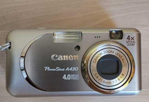 Фотоаппарат Canon Power Shot A430