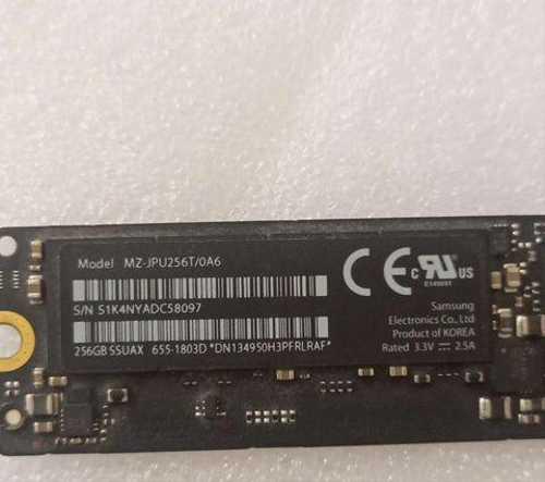 MacBook SSD 256Гб MZ-jpu256t/0A6