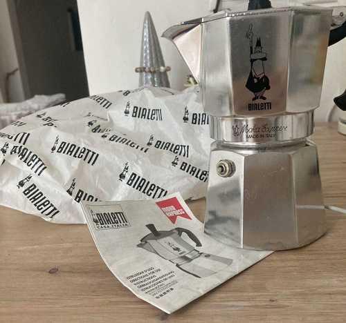 Bialetti гейзерная кофеварка новая