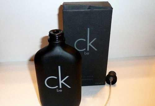 Пустой флакон с коробкой CK be Calvin Klein