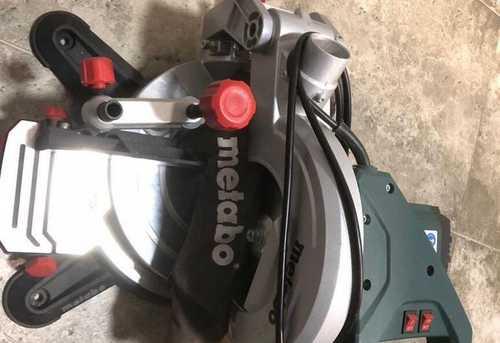 Торцовая пила metabo ks216m lasercut
