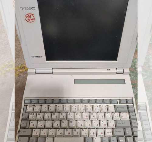 Ретро ноутбук Toshiba t4700ct/320