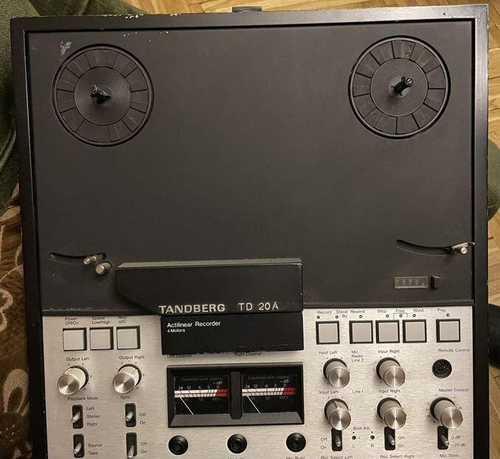 Катушечный магнитофон tandberg TD 20A