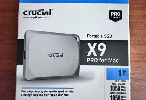 Жёсткий диск Crucial X9 Pro SSD 1TB for MAC