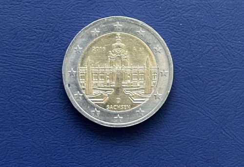 2 евро Германия 2016 Саксония