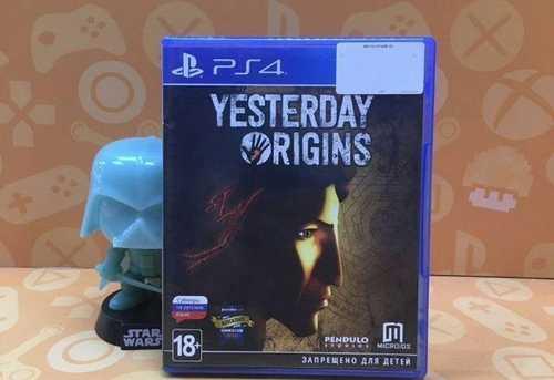 PS4 Yesterday Origins (русские субтитры) б/у