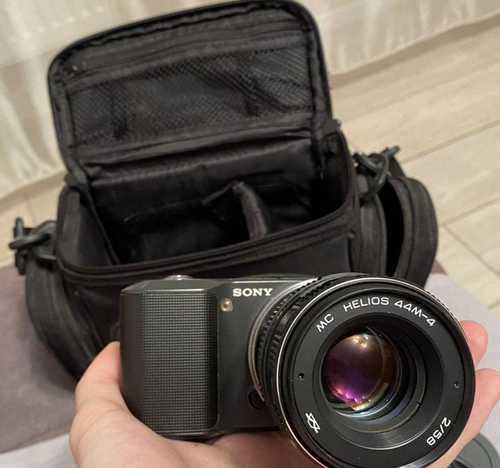 Sony nex 3   Гелиос 44мм (большой комплект)