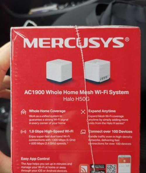 Mercusys halo h50g 2-pack