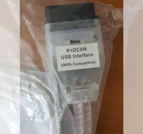 Шнурок BMW inpa K dcan + CAN USB с переключателем