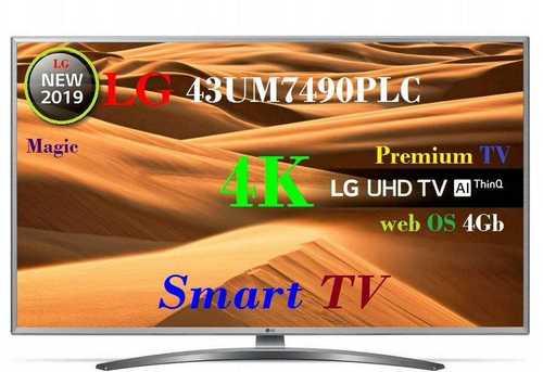 Premium 4k. Smart TV. LG 43UM7490plс. (2021г.)