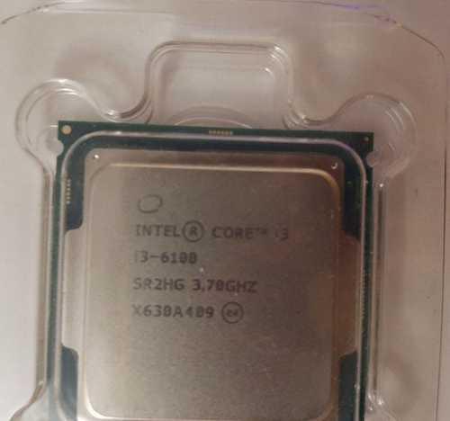 Процессор intel core i3 - 6100