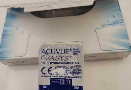 Линзы контактные acuvue oasys двухнедельные