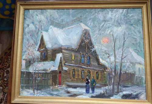 Картина «Терем в снегу», Барнаул