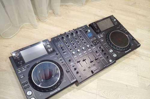 Dj комплект Pioneer DJM-900NXS2 и два XDJ-1000MK2