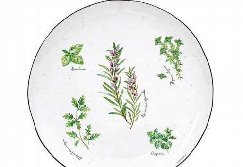 Тарелка Herbarium Easy Life фарфор