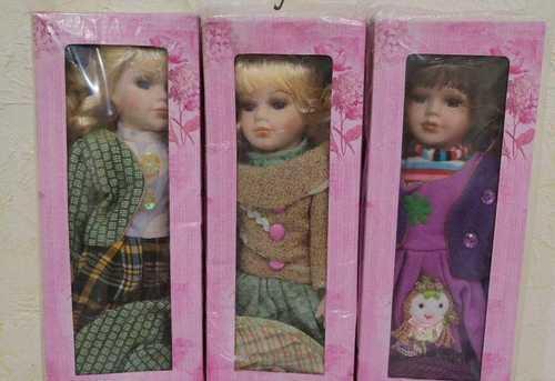 Кукла коллекционная Новая Маленькая Леди керамика