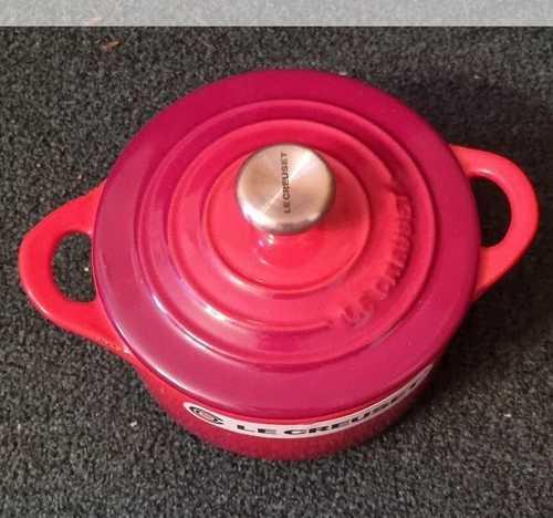 Кастрюля /кокот Le Creuset новая, чугун, Франция