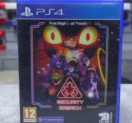 Five Nights AT Freddy’s: Security Breach PS4 диск