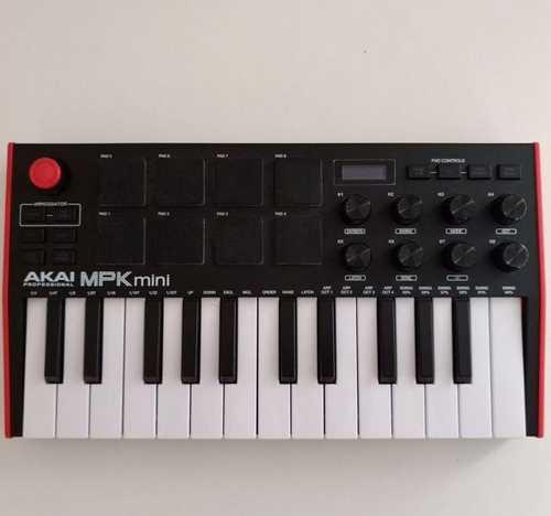 Миди клавиатура akai PRO MPK mini MK3