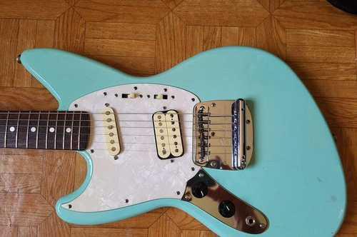 1995 Fender Jag Stang Lefty Япония Кобэйн Редкость