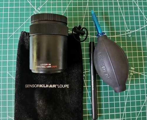 Lenspen SensorKlear Loupe Kit. Чистка матриц