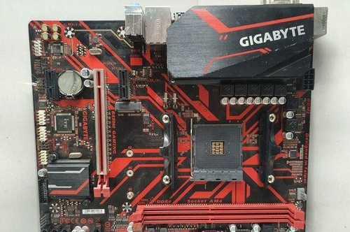 Материнская плата gigabyte B450M gaming