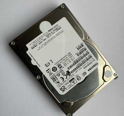 HDD 2.5" Toshiba 2.4 Тб AL15SEB24EQ SAS 12Gb/s