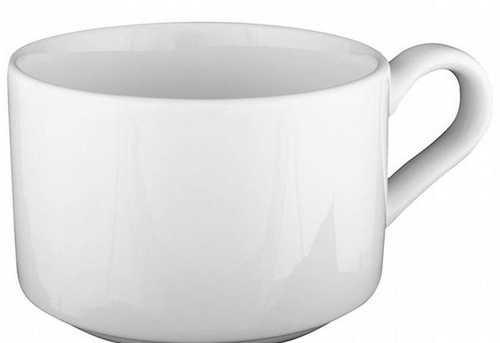 Чашка чайная «Белая» Практик Белая Башкирскии фарф
