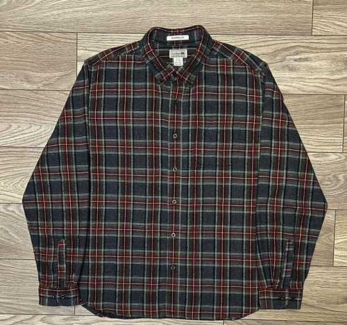 L.L.Bean Scotch Plaid Flannel Фланелевая рубашка