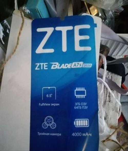 Телефон ZTE blade a7s