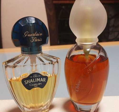 Парфюм Guerlain Shalimar Chloe Narcisso винтаж