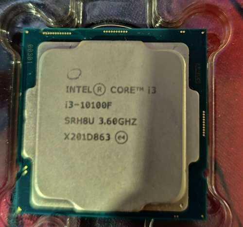 Процессор intel core i3 10100f