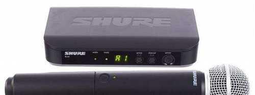 Микрофон радио shure BLX24E/SM58 K3E радиосистема