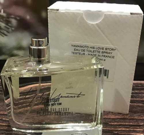 Yohji yamamoto His love story 100 ml Оригинал