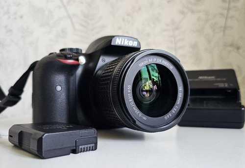 Зеркальный фотоаппарат Nikon D3400 Как Новый