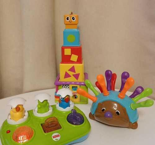 Развивающие игрушки пакетом fisher price