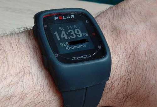 Пульсометр polar M400 (с функциями умные часы)