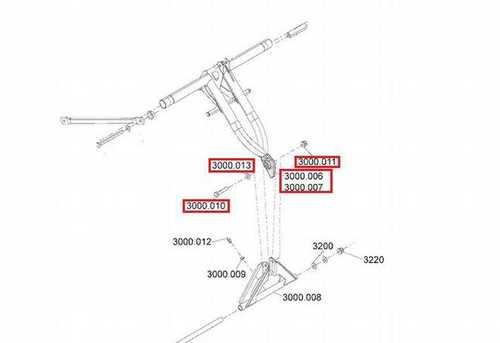 Шарнир T-Motion Ski-Doo Summit 850 503194035