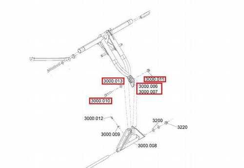 Шарнир T-Motion Ski-Doo Summit 850 503194035