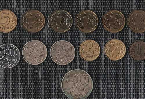 Монеты Казахстана тенге (лот 7)