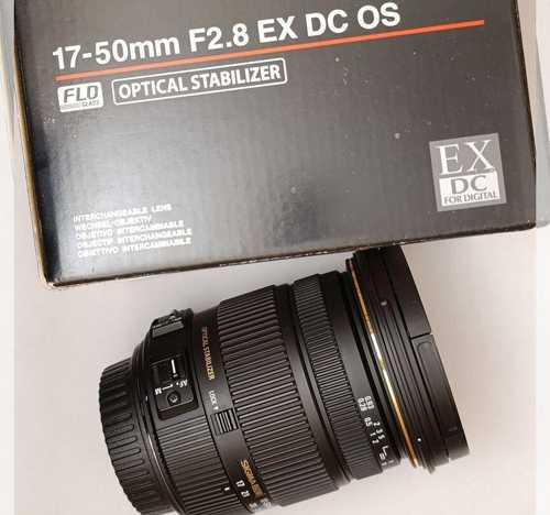 Sigma AF 17-50mm f/2.8 EX DC OS HSM для Canon отл