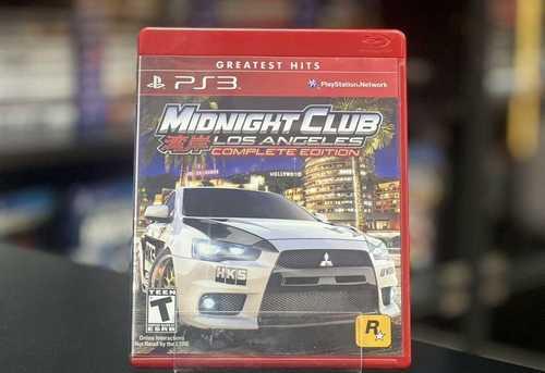 Midnight Club Los Angeles Complete Edition для PS3