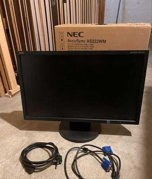 Монитор NEC AccuSync AS222WM Full HD