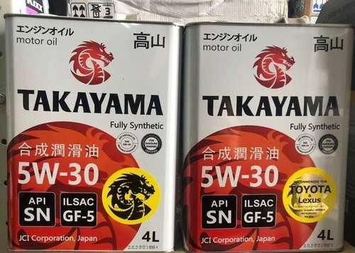 Масло Toyota Takayama 5w30