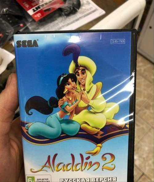 Картридж Sega "Aladdin 2"