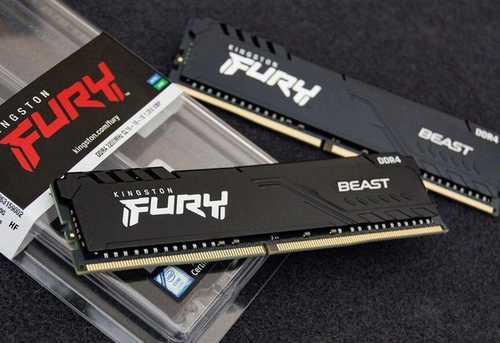 Оперативная память DDR5 Kingston Fury Beast 64gb(2